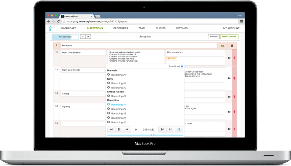 Inspection & Property Inventory Software made simple | InventoryBase